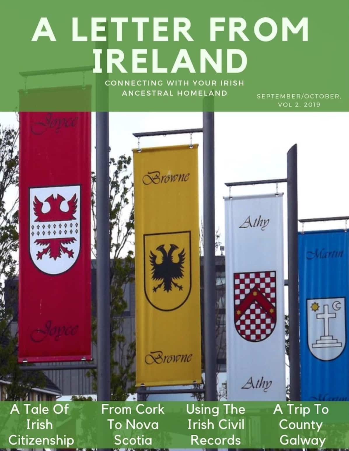 Letter from Ireland Magazine (September/October, 2019) - A Letter from ...
